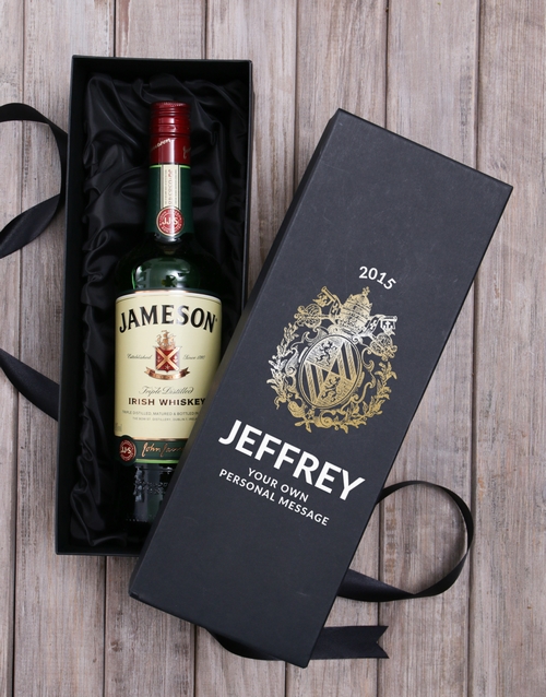 Personalised Jameson Whiskey Box - Hamperlicious