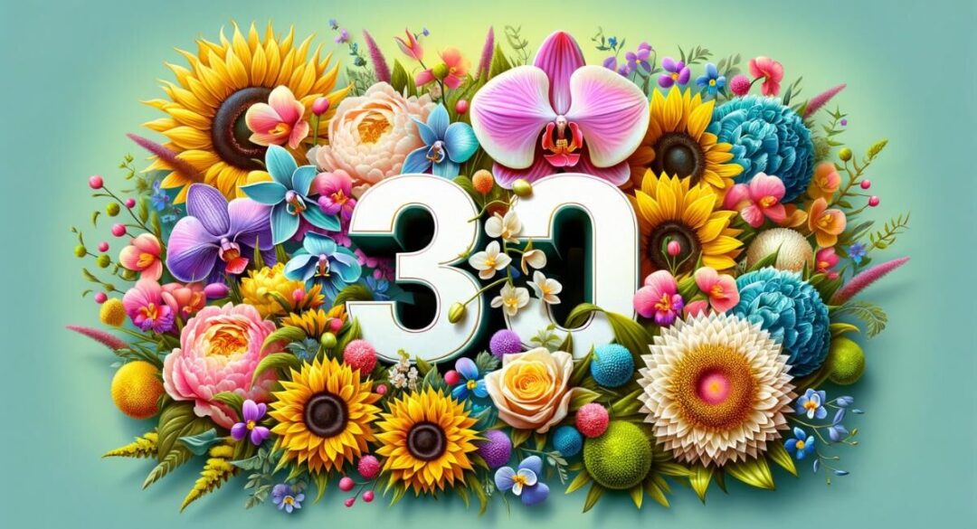 2025's Best Flowers For 30th Birthday - Top Picks & Ideas - Hamperlicious